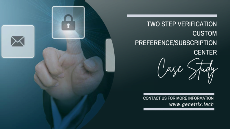How two-step authentication in custom Preference Center improved data ...